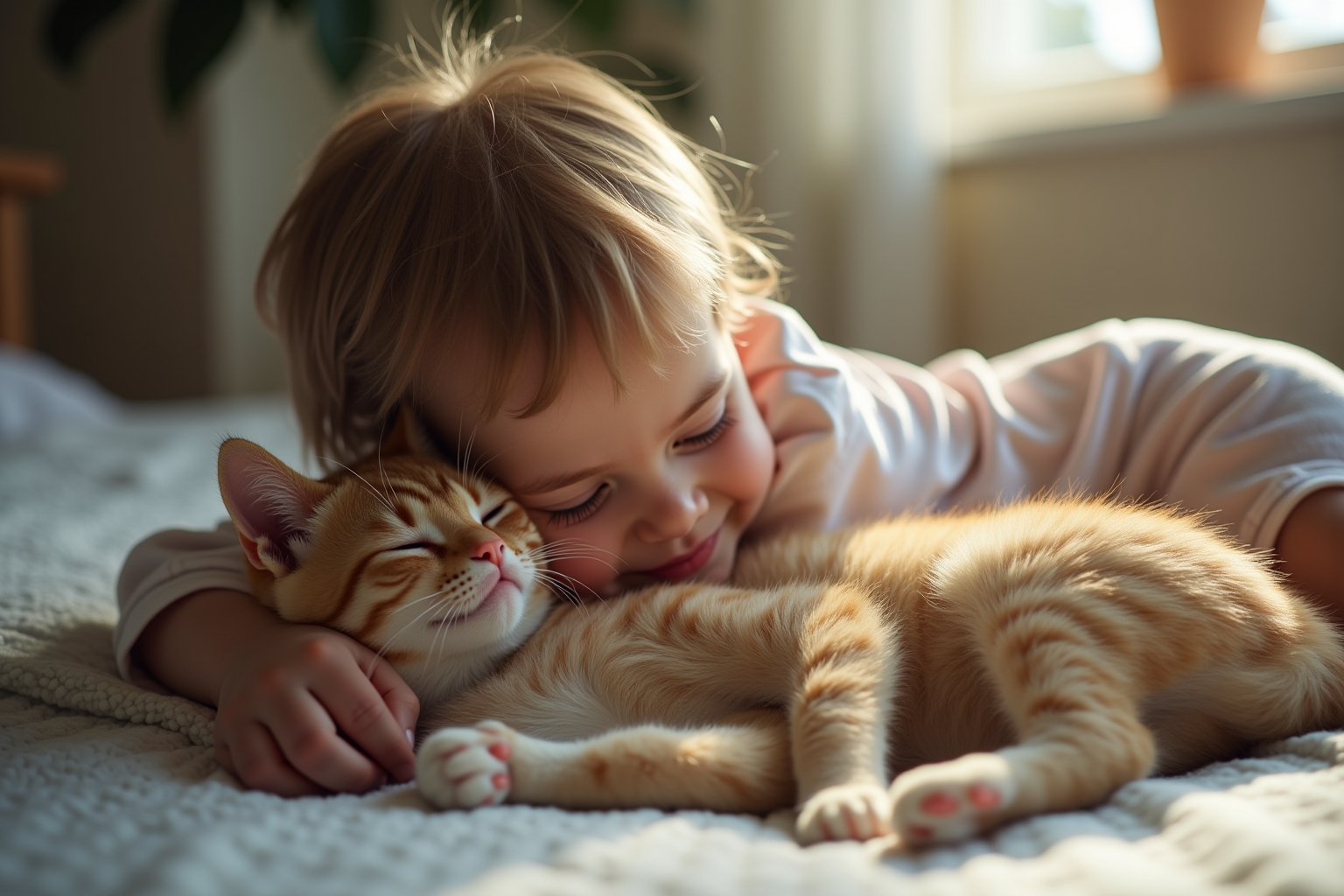 Kind und Katze: Tipps für ein harmonisches Miteinander - Mama.de